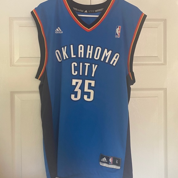 adidas | Shirts | Kevin Durant 35 Oklahoma City Jersey | Poshmark
